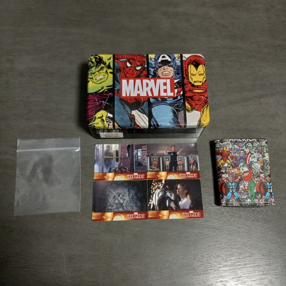 Marvel | Toys | Marvel Super Hero Bundlewallet 4 Ironman Cards Aluminum ...